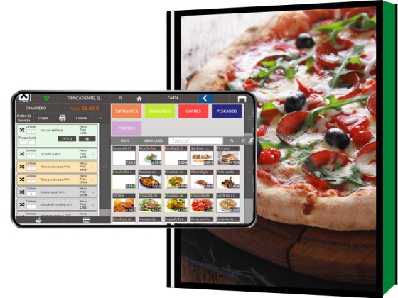 Software para pizzerías| Camarero10